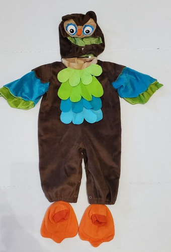What A Hoot Infant Size 6-12 Months Jumpsuit Owl Halloween Play Costume ...