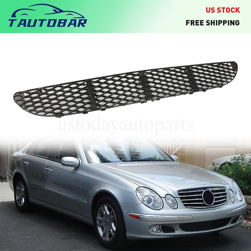 Front Bumper Center Cover Mesh Grille For Mercedes E Class W211 E320 ...