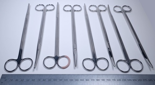 8x Codman #54-1034 Metzenbaum Scissors 9" Curved Stainless Surgical | eBay