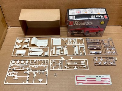 JUNKYARD LOT AMT/ERTL #6749 1966 CHEVY NOVA SS 1:25 MODEL KIT! OPEN ...