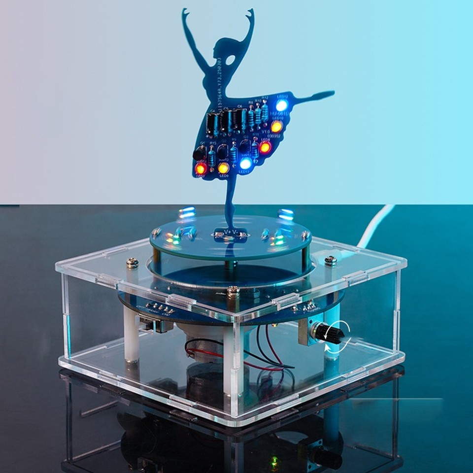 Creative DIY Electronics Project for Ballerina Music Box Circuit Board ...