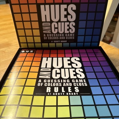 HUES and CUES - Vibrant Color Guessing Board Game NEW | eBay