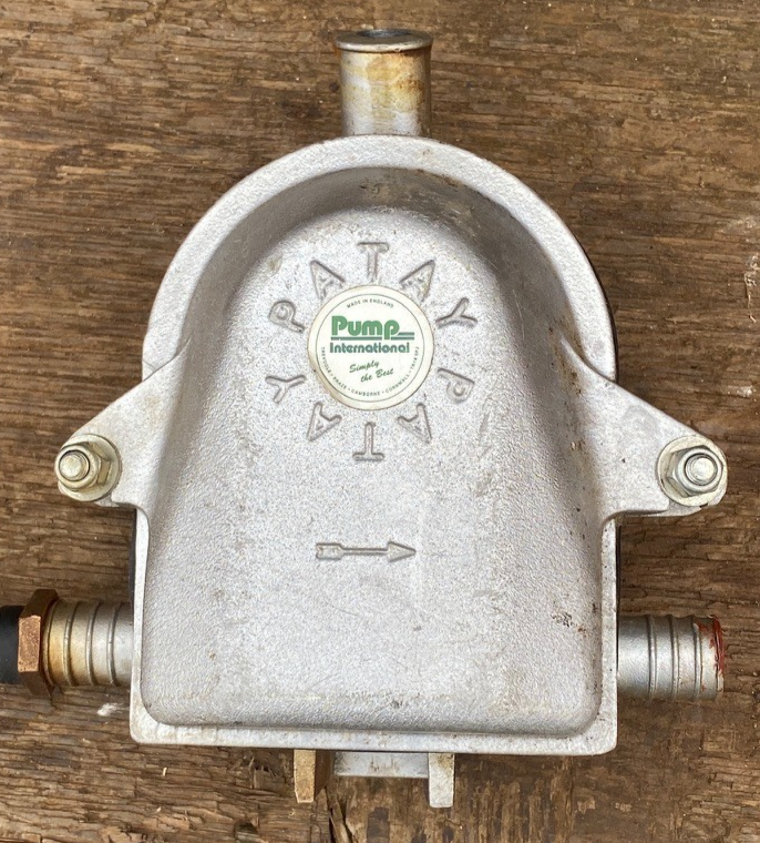 Patay 45 SD 45 Single Diaphragm Aluminium Manual Pump | eBay UK