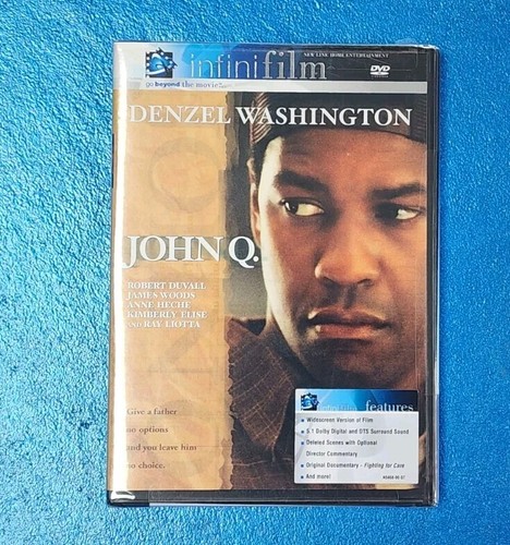 NEW / SEALED John Q. (Infinifilm Edition) Widescreen DVD + Extras ...