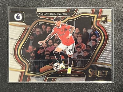 2022-23 Panini Select Premier League Alejandro Garnacho Field Level RC ...