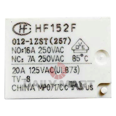 5PCS/New In Box HONGFA HF152F-012-1ZST Power Relay | eBay