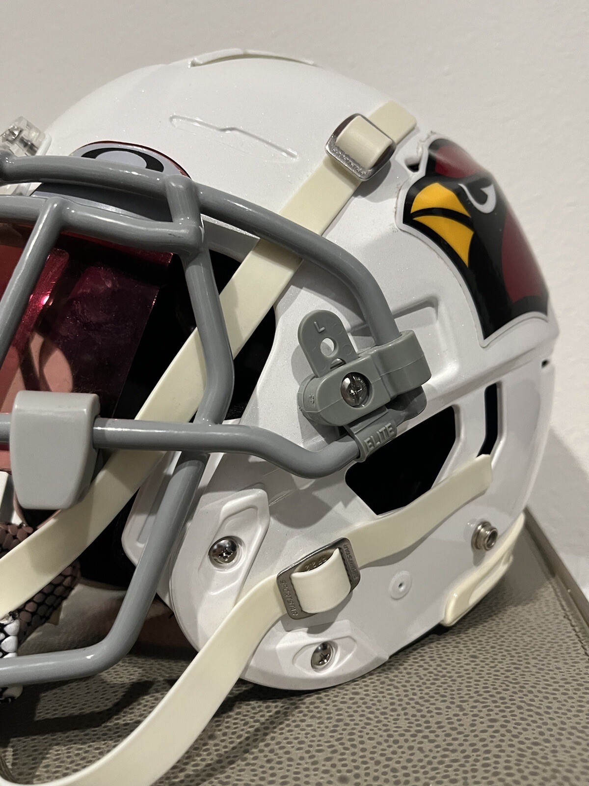 Authentic Arizona Cardinals Football Helmet Schutt F7 Game Issue Used ...