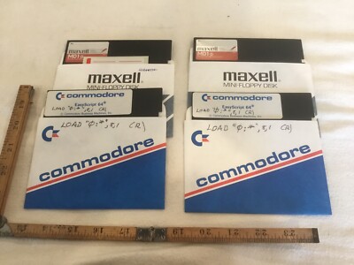 One Commodore Easy Script 64 5.25 Media Disk Only | eBay