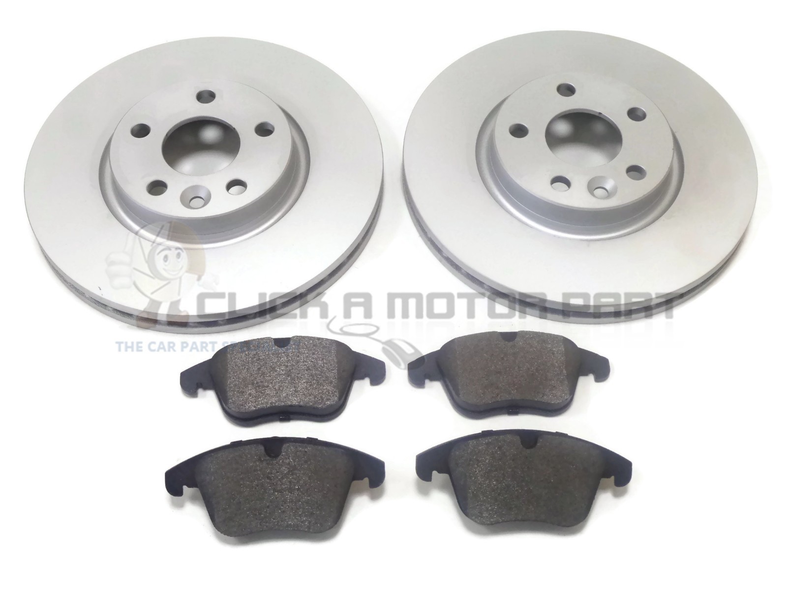 VOLVO S60 2010-2017 FRONT 2 BRAKE DISCS AND PADS (CHECK DISC SIZE 300MM ...