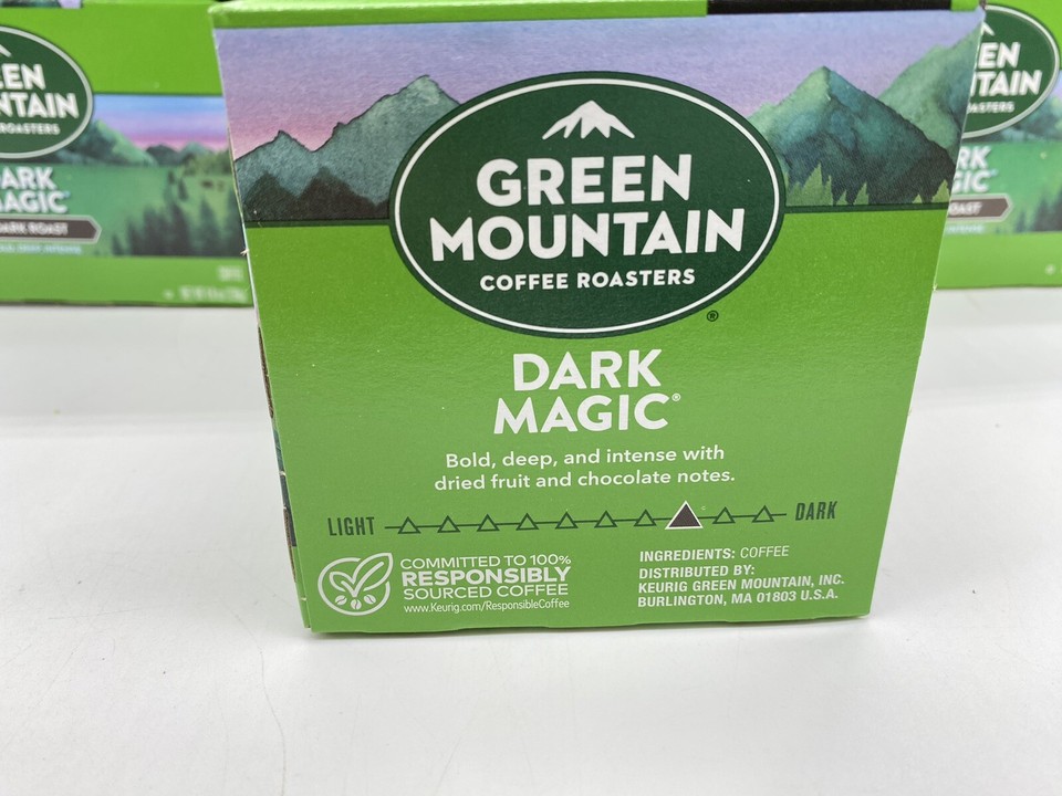 Green Mountain Dark Magic Coffee Pods for Keurig Dark Roast (72 K-Cups ...