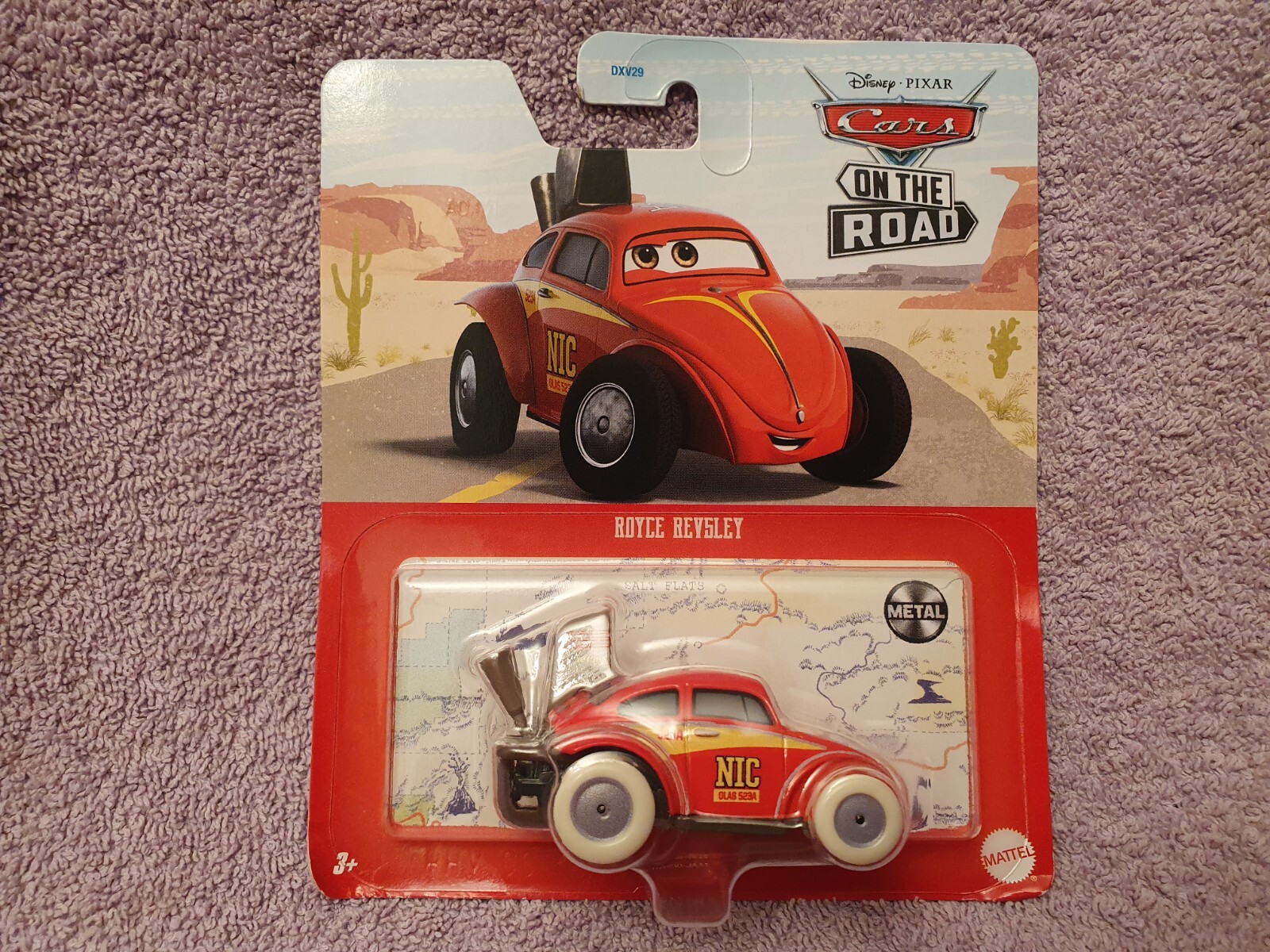 DISNEY PIXAR CARS 1/55 ROYCE REVSLEY NEW ON CARD | eBay