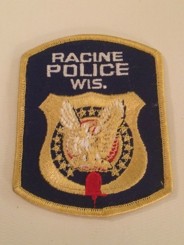 Racine Wisconsin Police Department Shoulder Patch | eBay