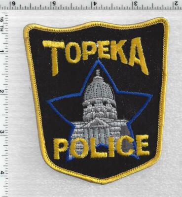 Topeka Police (Kansas) 3rd Issue Shoulder Patch | eBay
