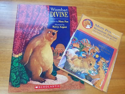WOMBAT DIVINE. Mem Fox. New Book CD and card | eBay Australia