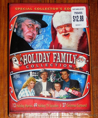 HOLIDAY FAMILY COLLECTION DVD Sealed NEW 8 Disc Set CARTOONS TV Shows ...