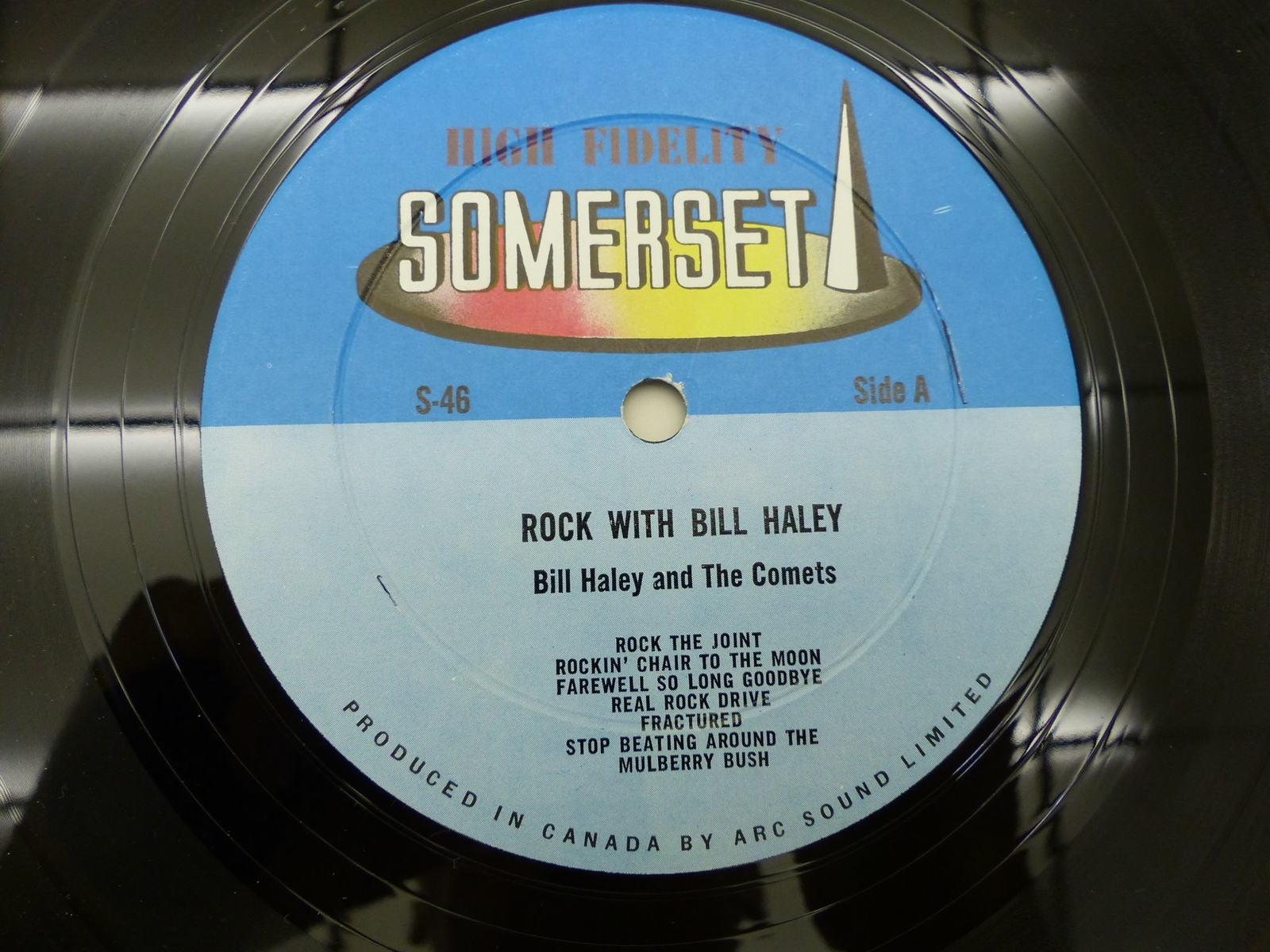 Bill Haley and the Comets rock with bill haley - LP Record Vinyl Album ...