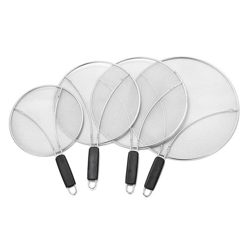 BBQ Net Grill Stainless Steel Fine Mesh Frying Pans Accessories Non ...