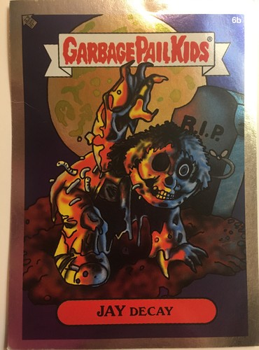 2003 Garbage Pail Kids Jay Decay 6b Silver Card With Free Gift! | eBay