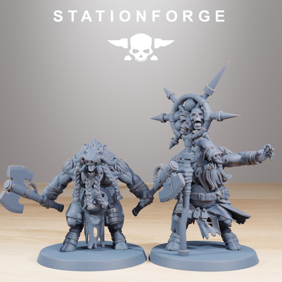 Station Forge Corrupted Beasts Squad - 50x Miniatures - 3d Printed | eBay
