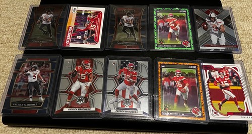 Patrick Mahomes Chiefs/ Texas Tech Football Card Lot Of 10 | eBay