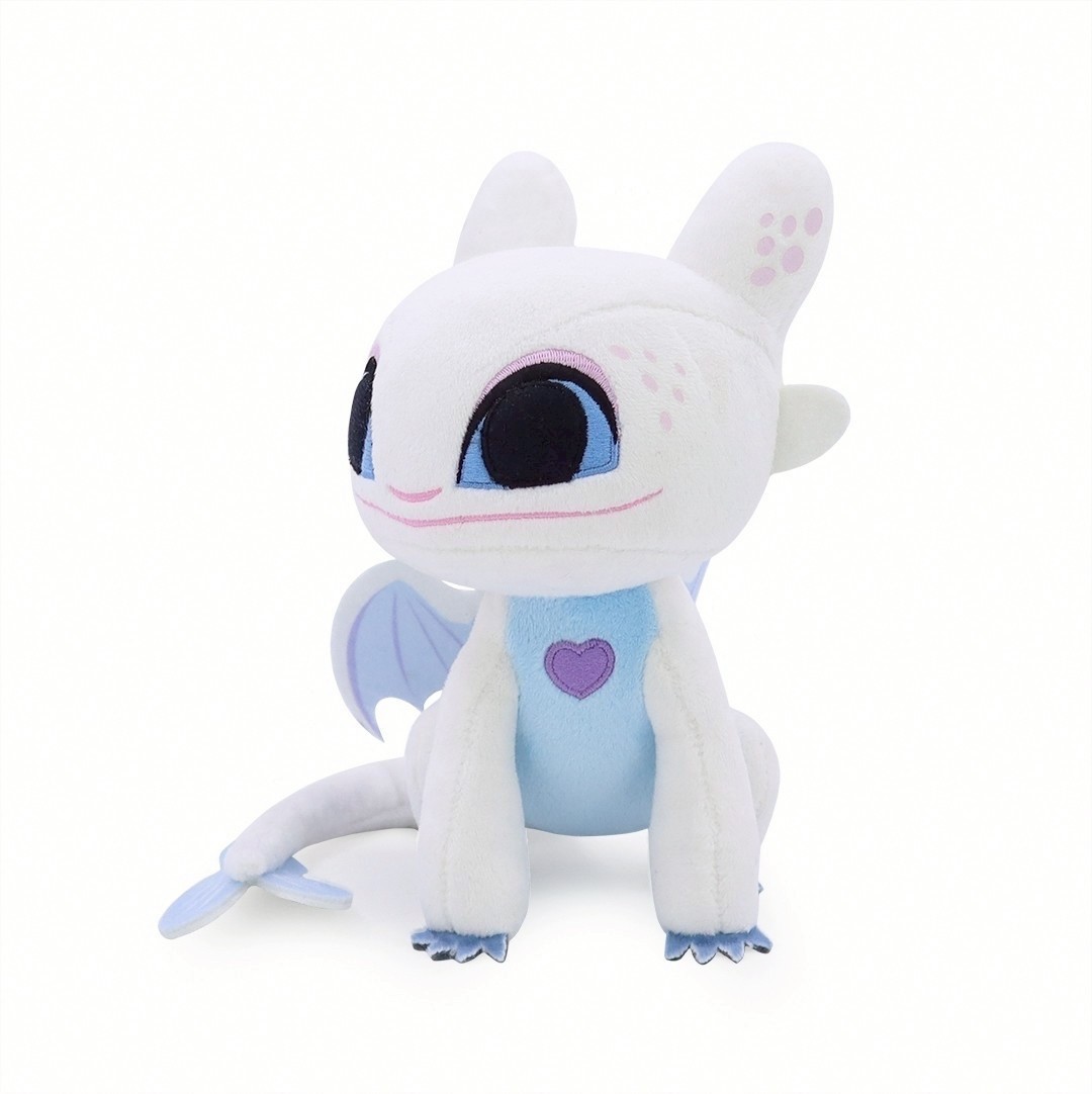 1 SET 7" Authentic Universal KOUKOU LOVE TOOTHLESS LIGHT FURY Doll ...