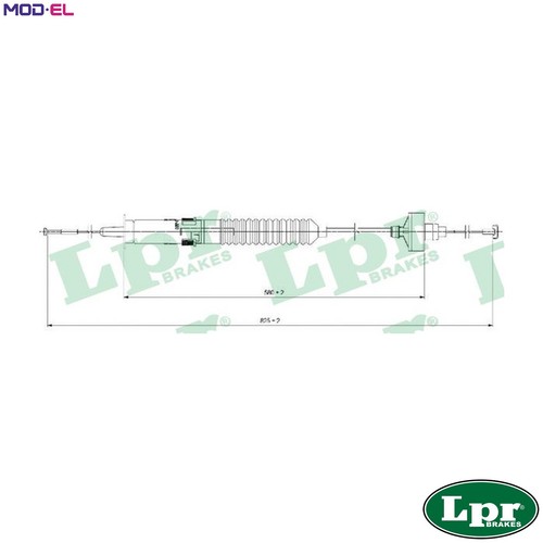 CABLE PULL CLUTCH CONTROL C0266C FOR VW GOLF/IV/Cabriolet/III/Mk CABRIO ...