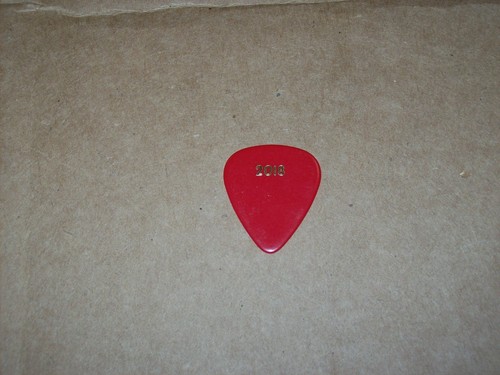 Authentic Eric Clapton Tour Issued Guitar Pick - Red 2018 | eBay