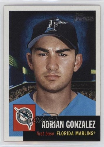 2002 Topps Heritage Adrian Gonzalez (Night) #184.2 | eBay
