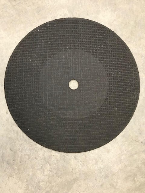 Norton 14 inch Metal Cut-Off Wheel, 14”x1/8”x 1”, Max RPM 5400, Used ...