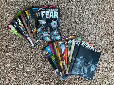 Loot Crate Magazines - Lot/Bundle of 28 - Various Dates From 2013 To ...