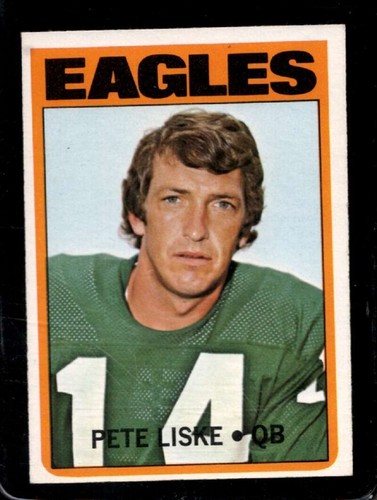 1972 TOPPS #228 PETE LISKE EX EAGLES *X82063 | eBay