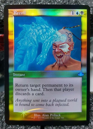 MTG Recoil 365 Foil Retro Frame Dominaria Remastered Magic The ...