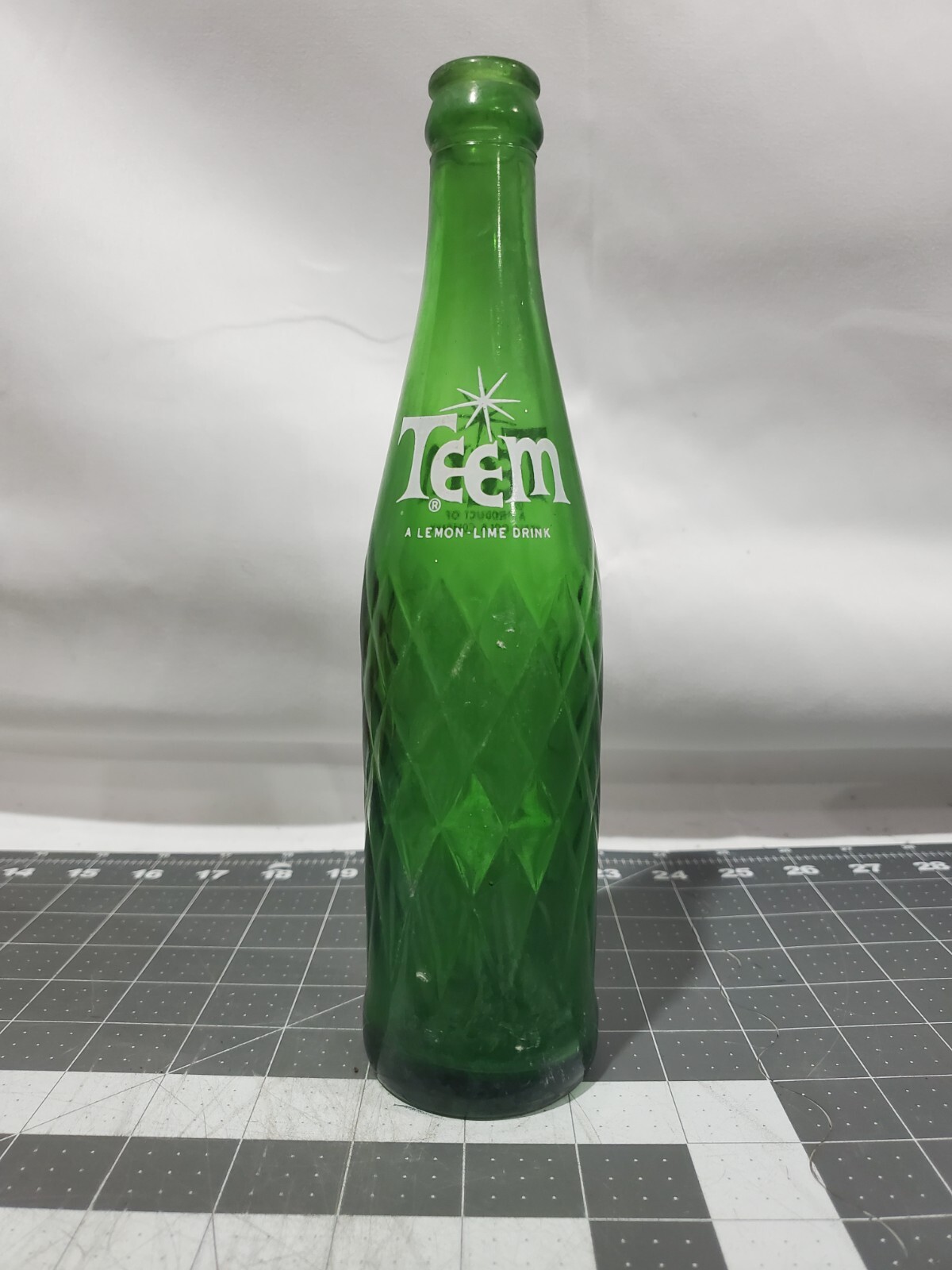 Vintage TEEM Soda Bottle - "A Lemon Lime Drink" - Pepsi Cola | eBay