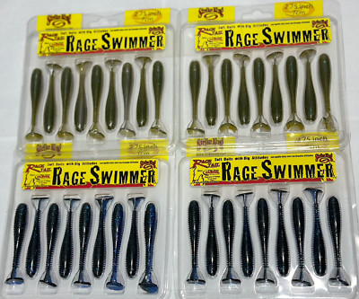 Strike King Rage Swimmer Swimbait - (Lot of 4) | eBay