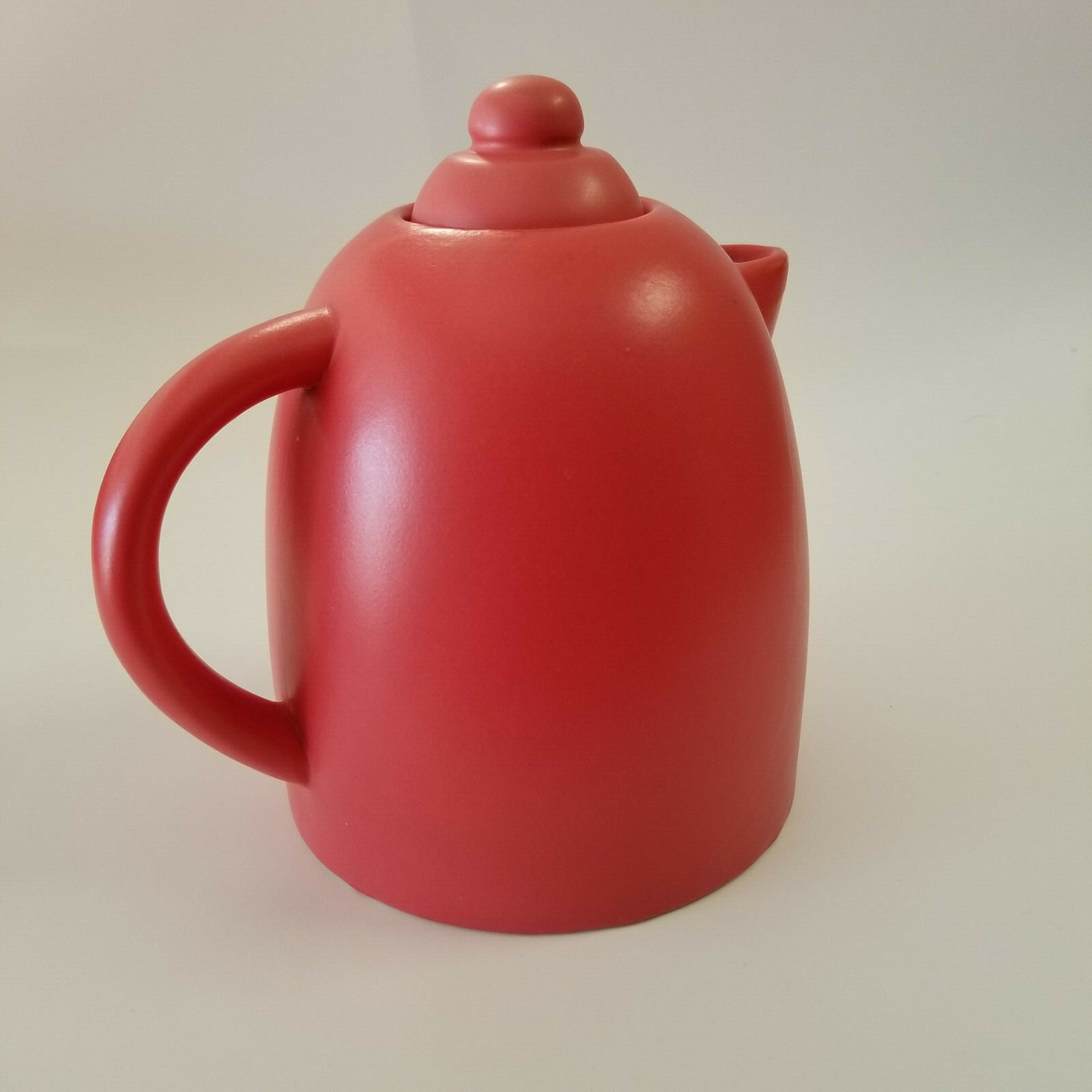 MSRF Inc.Design Studio Chicago Illinois Dark Orange Tangerine Teapot | eBay