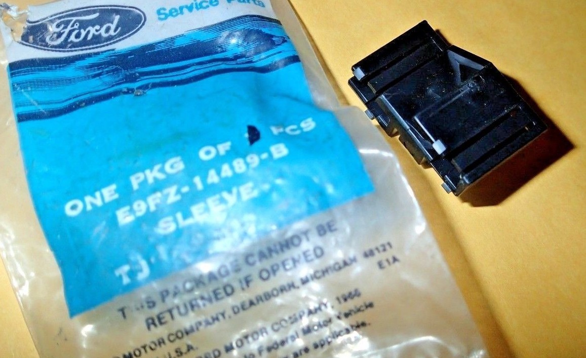(1) FORD OEM WIRING HARNESS CONNECTOR TERMINAL E9FZ-14489-B 2PCS | eBay