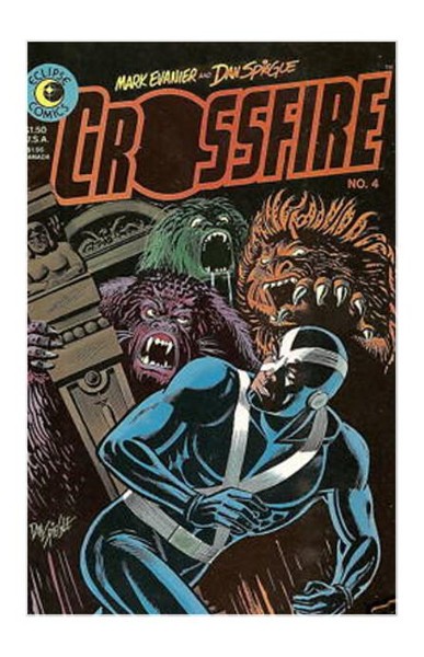 Crossfire #4 (Aug 1984, Eclipse) for sale online | eBay