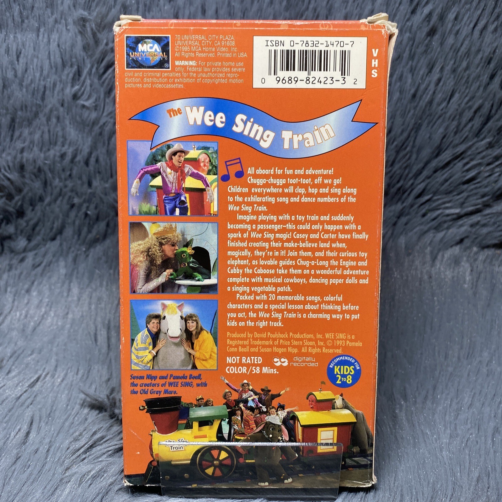 The Wee Sing Train Charming Chug-A-Long Sing-A-Long VHS 1995 Children ...