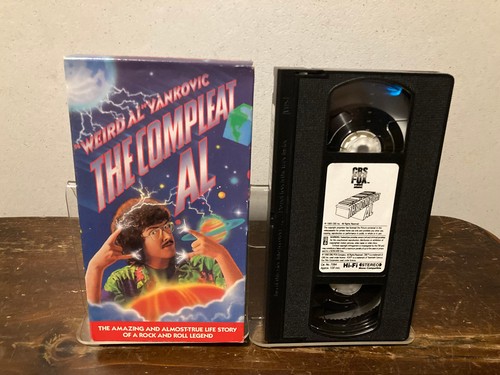 Weird Al Yankovic The Compleat Al VHS 1985 | eBay