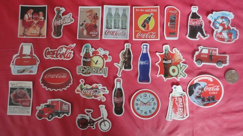 LOT DE 24 AUTOCOLLANT STICKER COCA COLA | eBay
