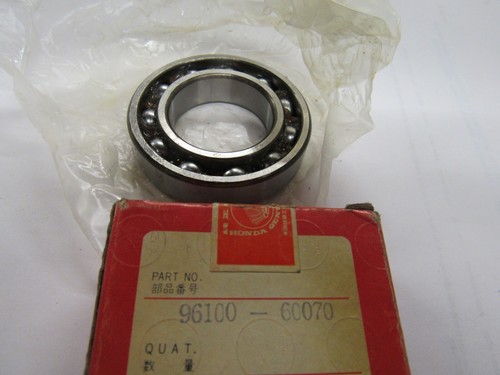 NOS HONDA GL1200 TRX680 MUV700 RADIAL BEARING BALL (6007) PART# 96100 ...