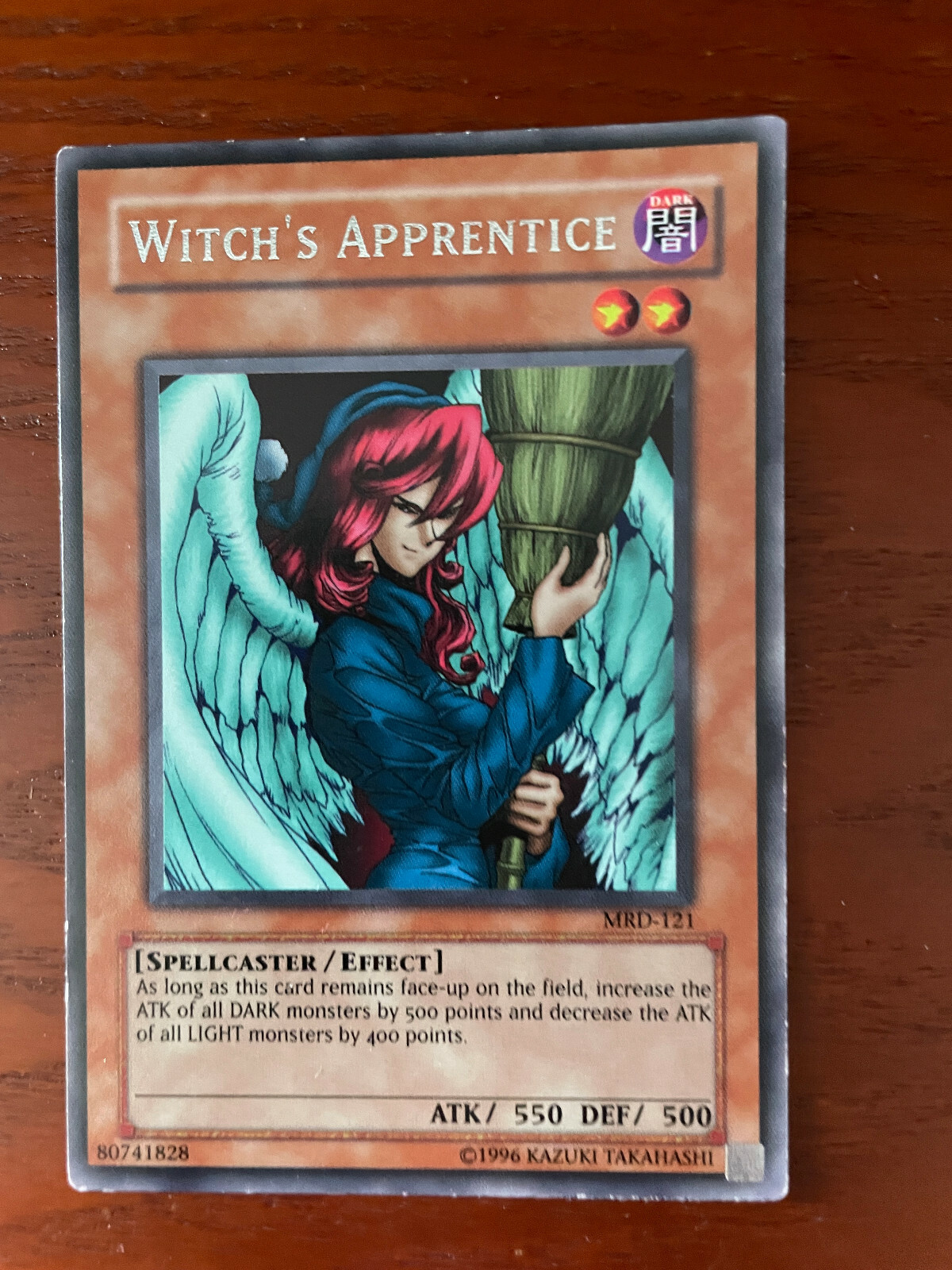 YuGiOh Witch's Apprentice MRD-121 SINGLE USED EXC CONDITION SEE PHOTOS ...