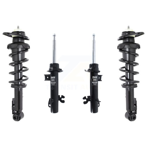 Front Rear Complete Shocks Strut And Coil Spring Assemblies Kit For ...