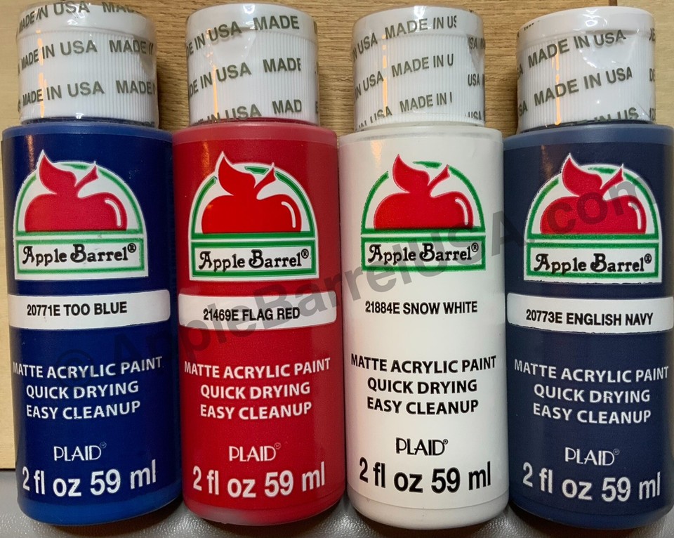 Acrylic Paint Set inspired by the NFL Buffalo Bills Team & Logo Colors ...
