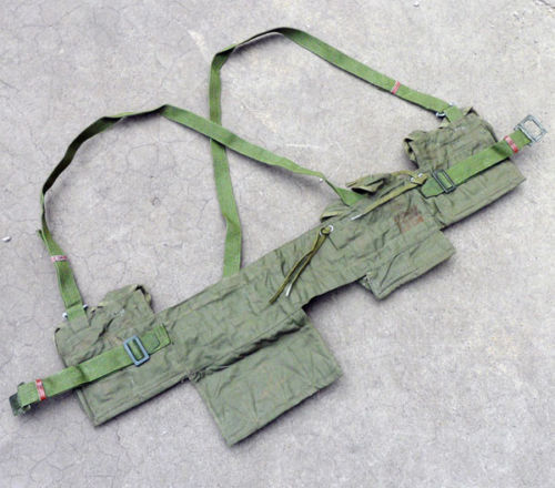 SURPLUS CHINESE TYPE 63 CHEST RIG RIFLE COMBAT WEBBING BANDOLIER GEAR ...