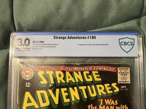 DC STRANGE ADVENTURES #180 CBCS Grade 3.0 first appearance of animal ...