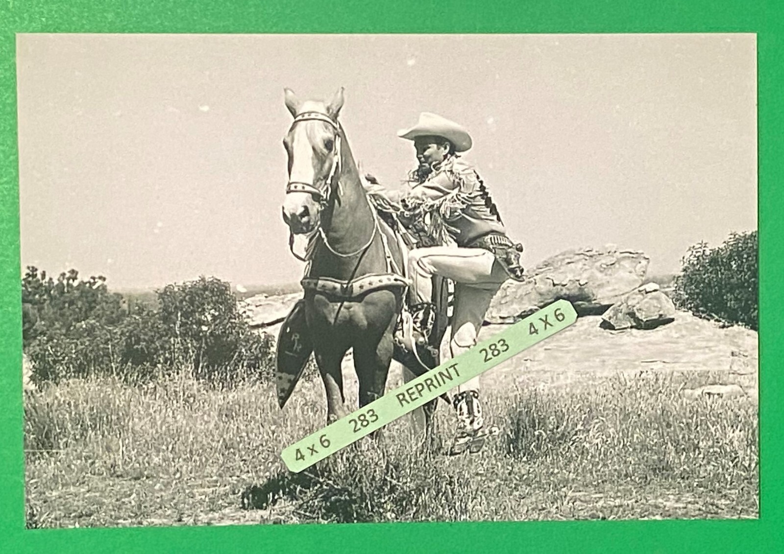Found PHOTO Old ROY ROGERS Riding & Training His Famous Horse TRIGGER ...