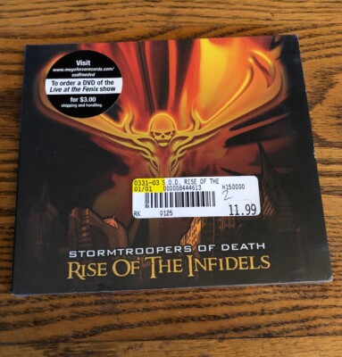STORMTROOPERS OF DEATH - RISE OF THE INFIDELS CD NEW 20286105527| eBay