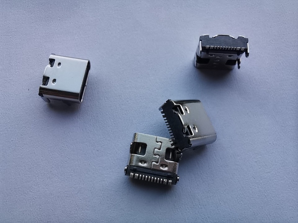 20 pcs Type-C Mini USB Jack Female Socket Connector Port 16pin Fast ...