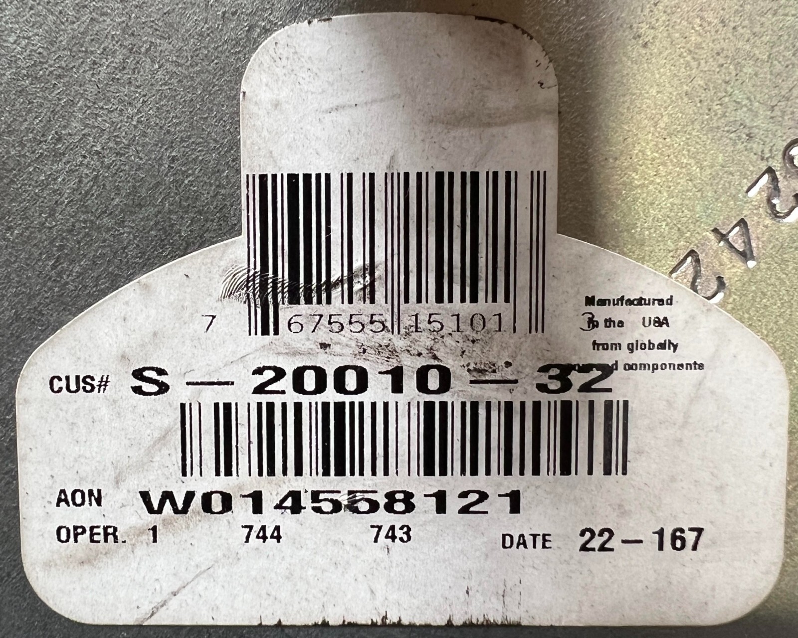 S-20010-32 / HENS-20010 / S-20010 Genuine Hendrickson Air Spring OEM ...